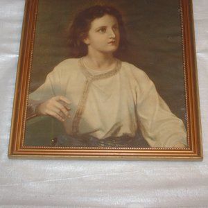 Young Jesus | Art | Antique Framed Picture Of Young Jesus | Poshmark